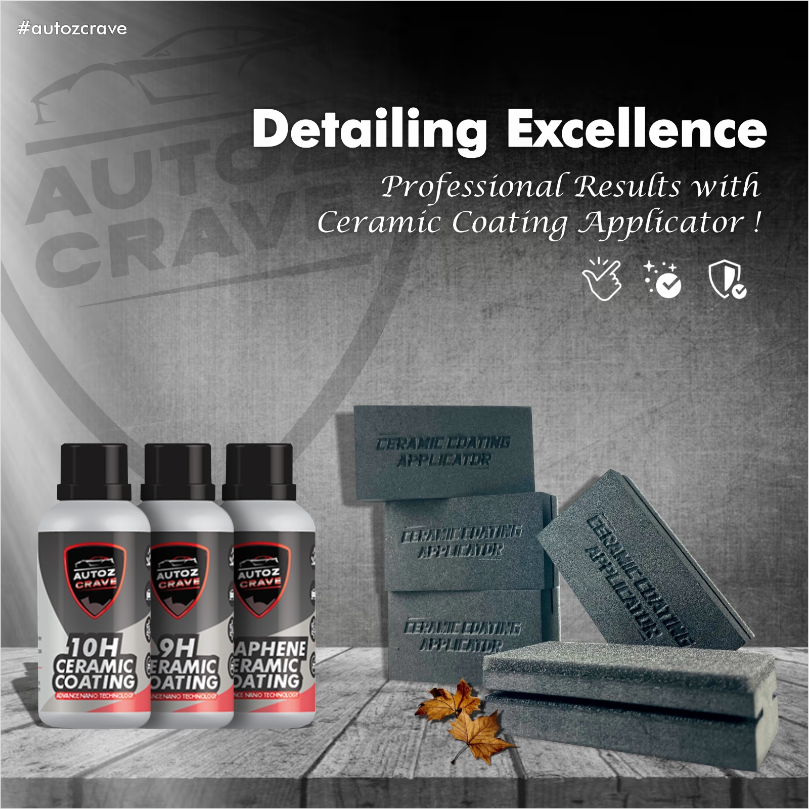 ceramic coating applicator pads